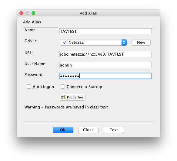 How to set up SQuirreL SQL Client for Netezza | Auroran Runner